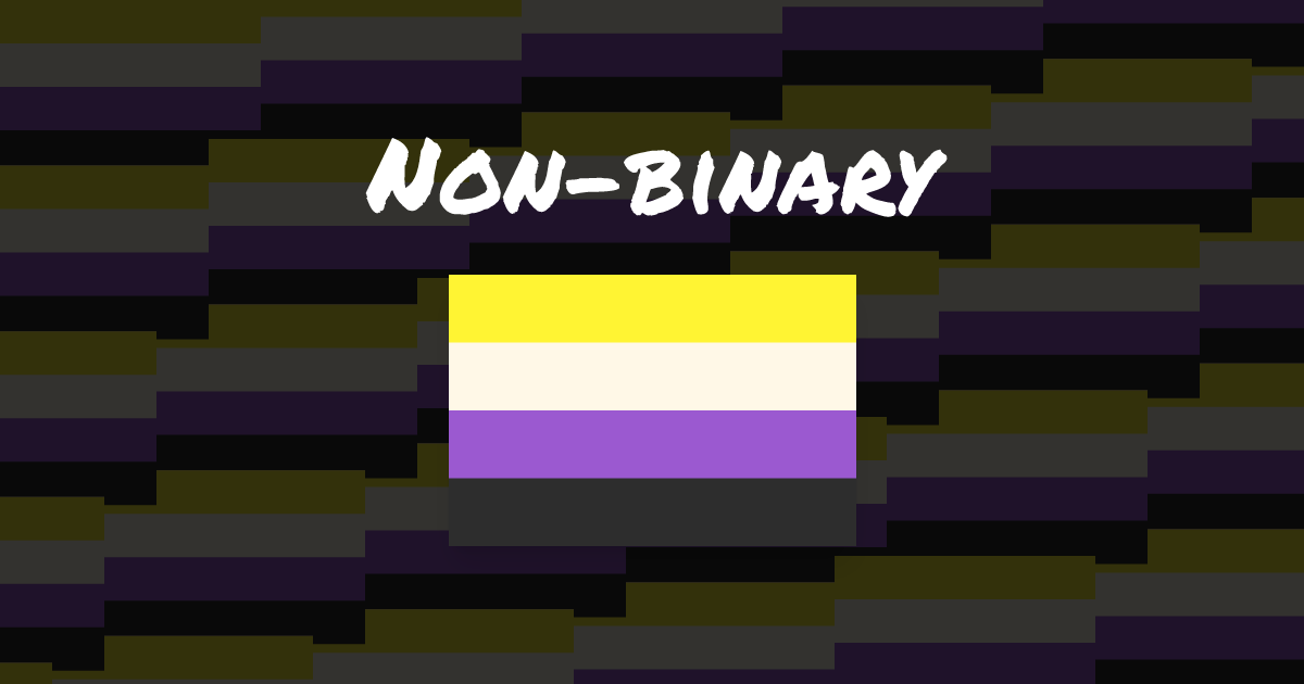 Non-binary - Our Flags